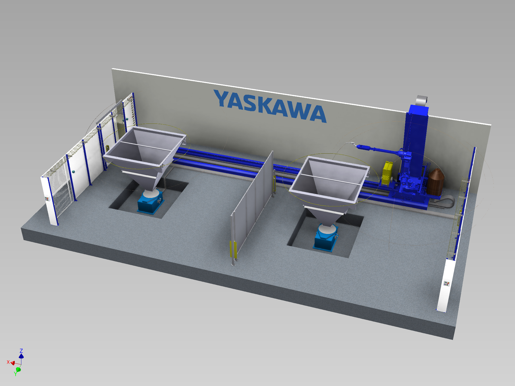 AAF - Automated welding of large hoppers