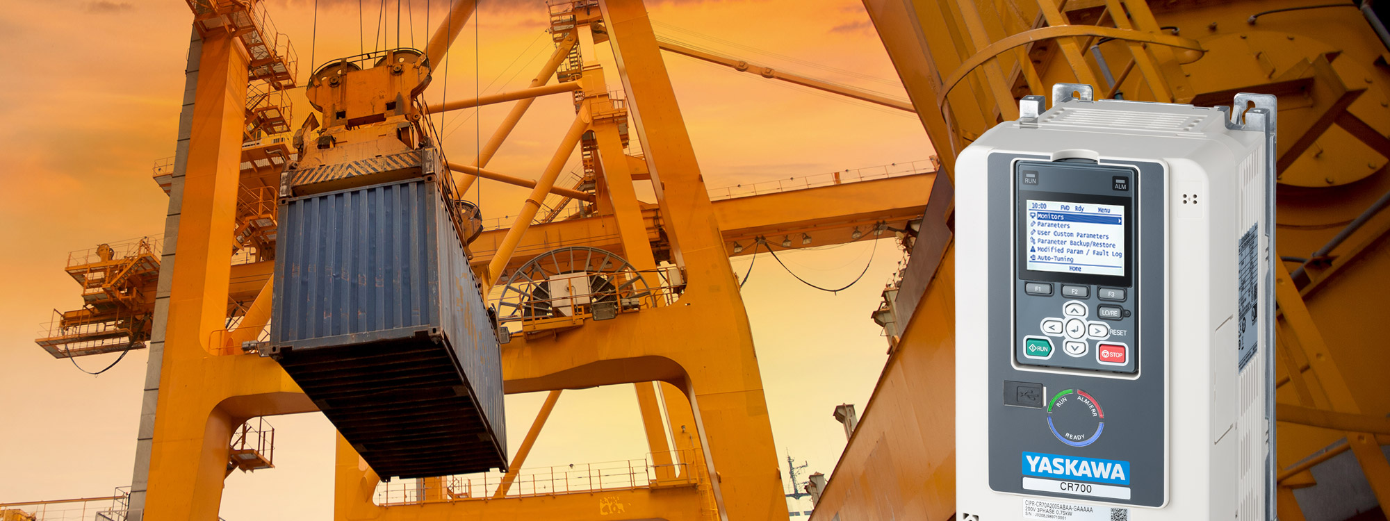CR700 for Crane Applications