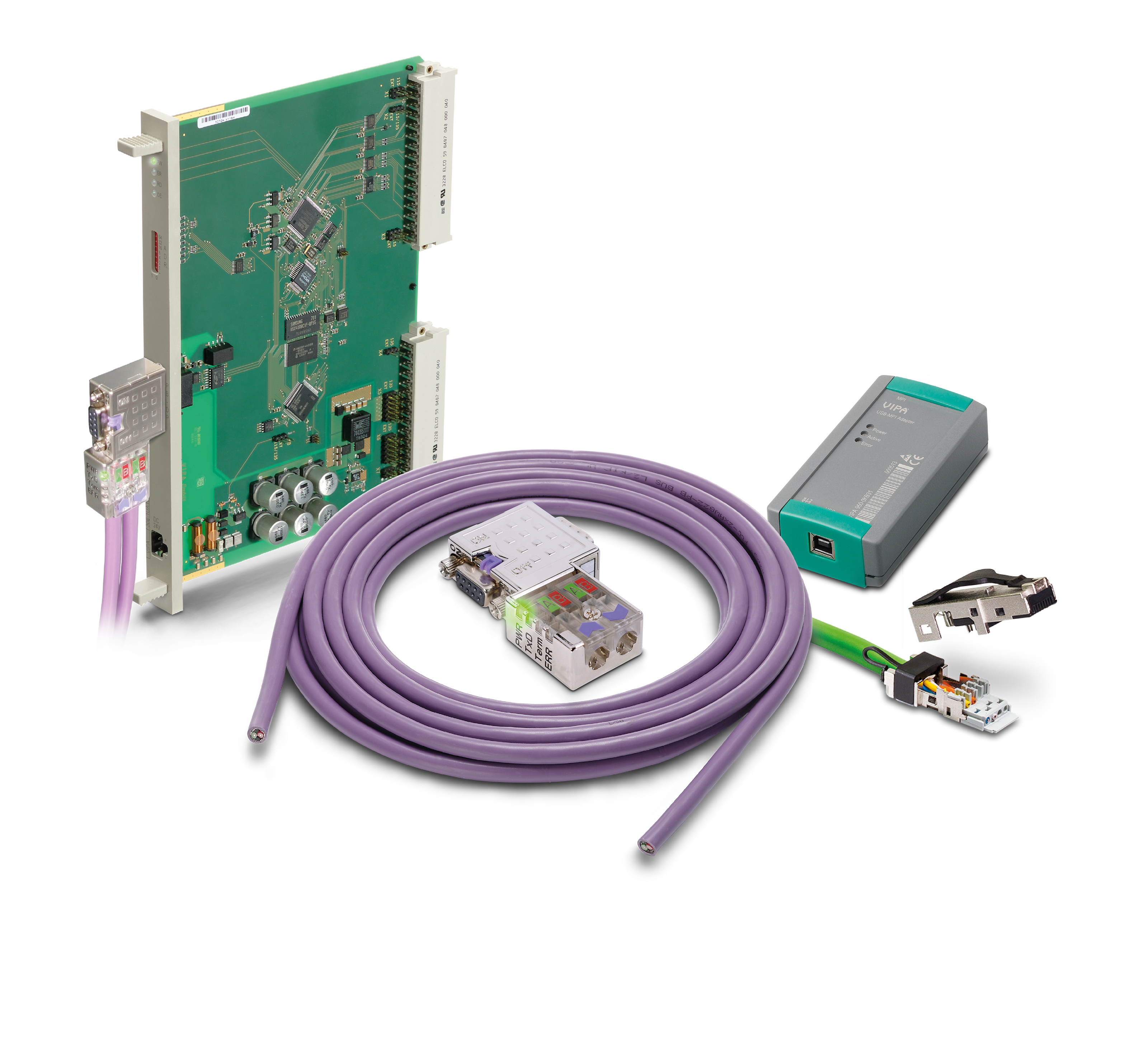 EasyConn 90° - PROFIBUS plug - 972-0DP10