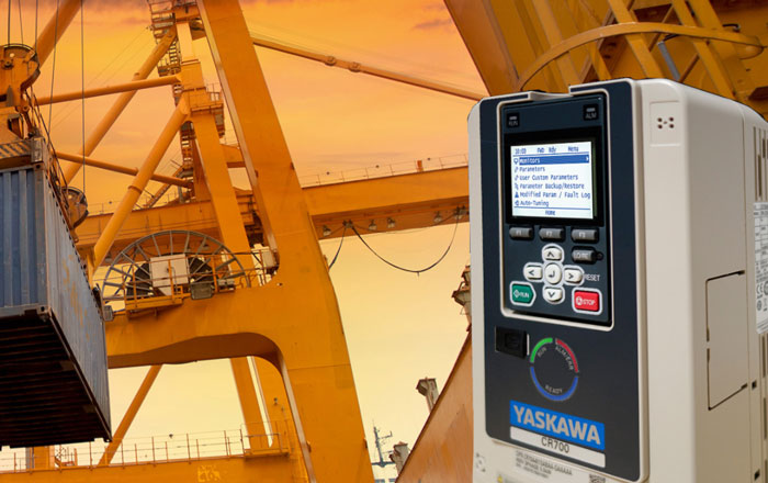 CR700 AC drives for crane applications