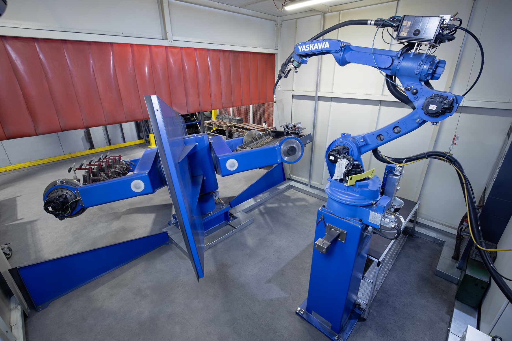Fully automatic welding of small batch sizes