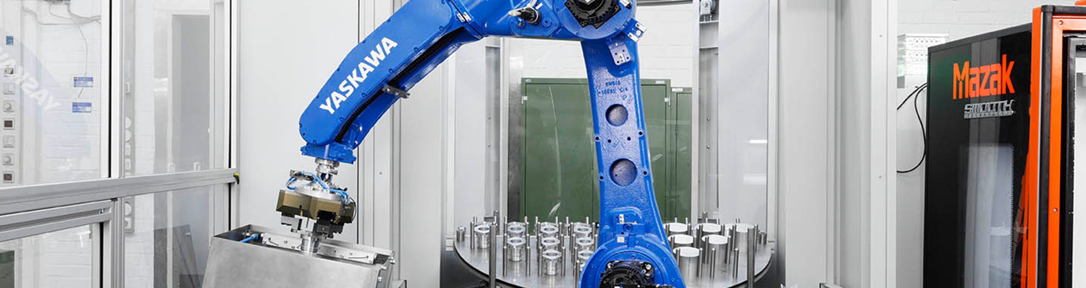 Machine tools at Mahlo automated by a RILE mobile cell in combination ...