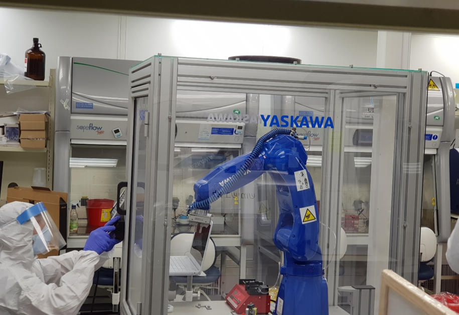 Yaskawa Israel installs first robotic system in government corona lab